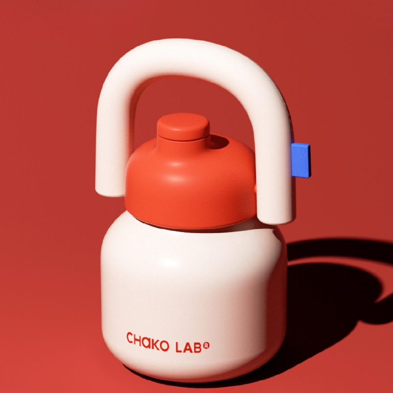 Jual CHAKO LAB Linlin Vacuum Thermos 1000ml - Sunset White | Shopee ...