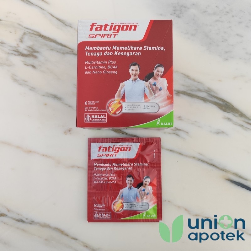 Jual Fatigon Spirit 6 Kaplet - Vitamin & Suplemen | Shopee Indonesia