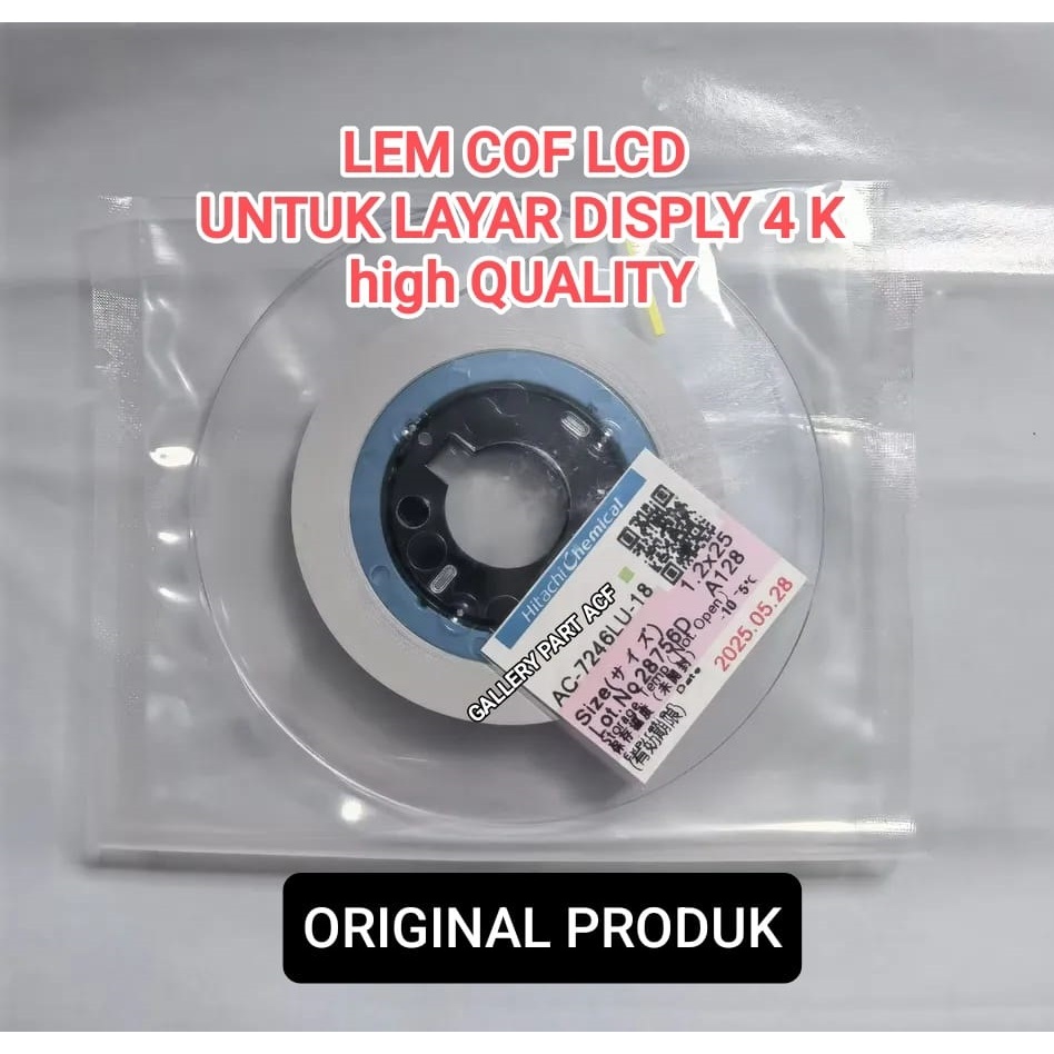 Jual lem ACF 7246LU 18 - AC 9865AY - lem kusus - lem perekat cof lcd tv ...