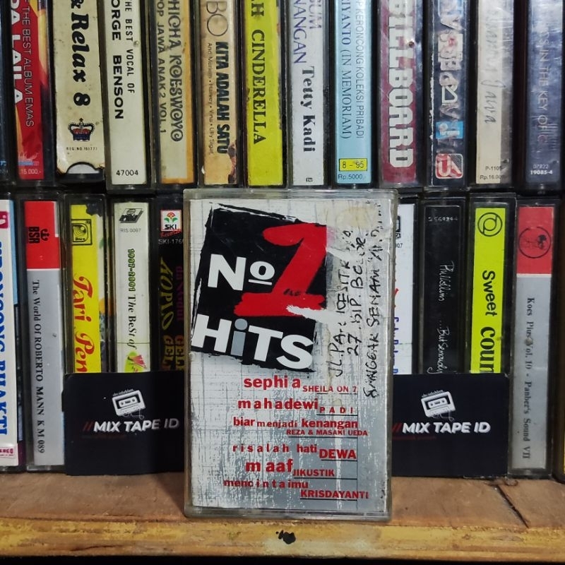 Jual Kaset Pita - No 1 Hits - Kompilasi Indonesia - Radio Tape - Kaset - Radio - Pemutar Kaset ...
