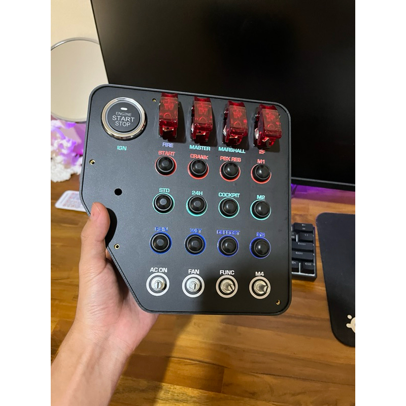 Jual Diy button box ferrari 296 gt3 universal logitech thrustmaster ...