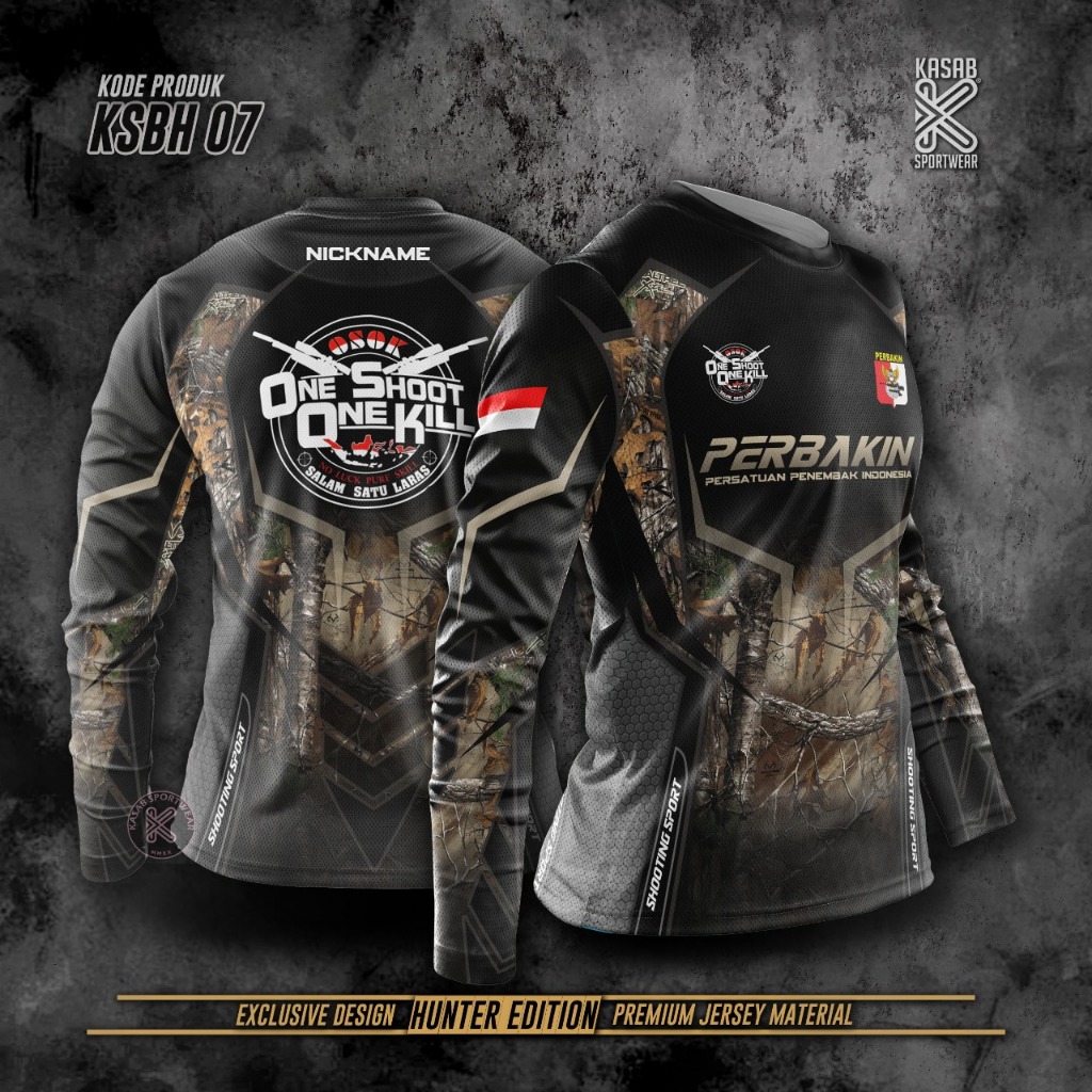 Jual BAJU KAOS JERSEY MENEMBAK PERBAKIN SHOOTING CLUB BERBURU GRATIS ...
