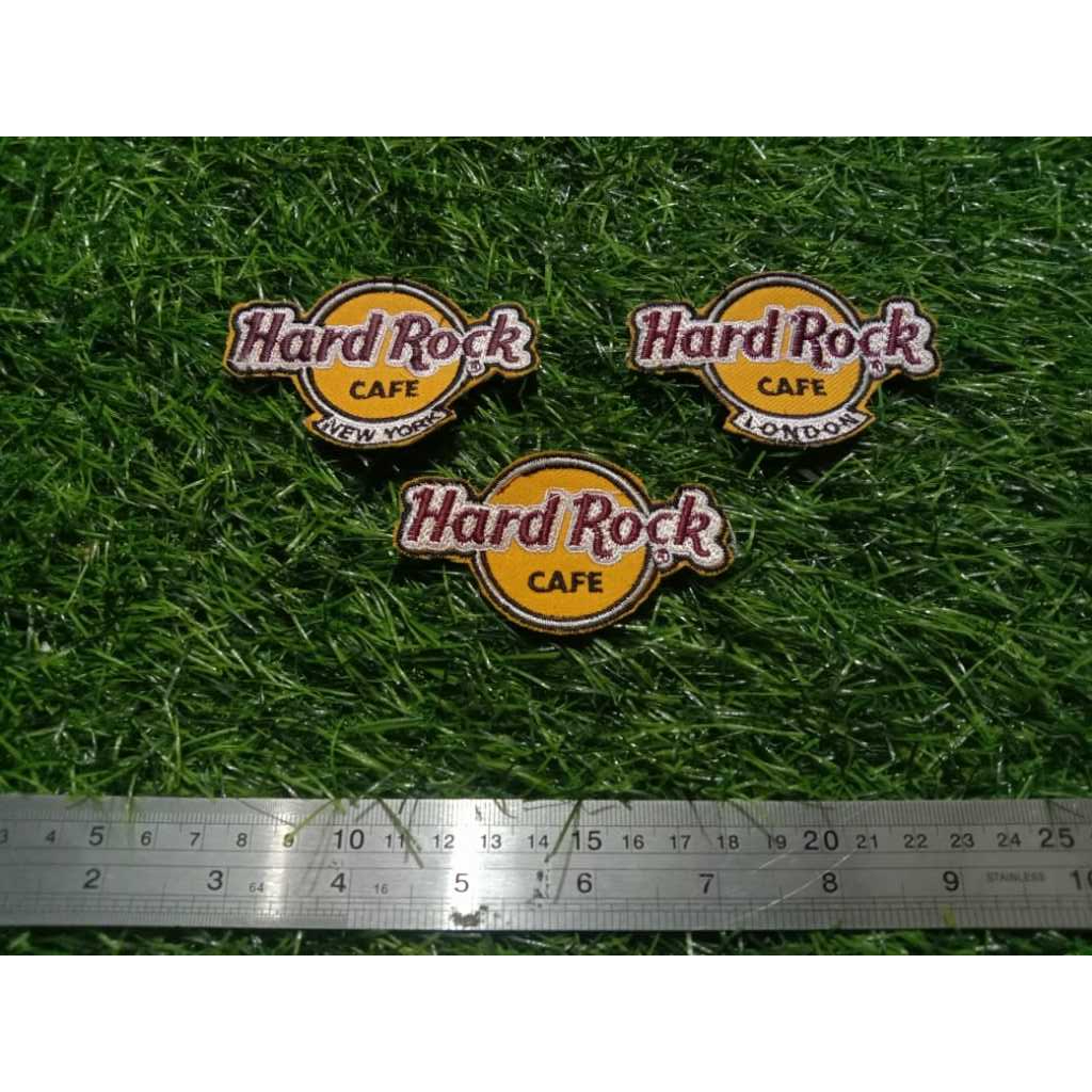 Jual Hard Rock Cafe Patch Patches Emblem Collection Merchandise ...