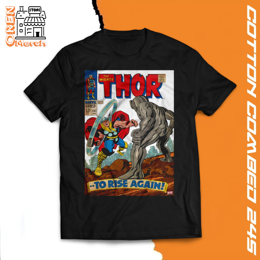 Jual baju kaos marvel thor 1 unisex pria dan wanita ( oren store merch ...