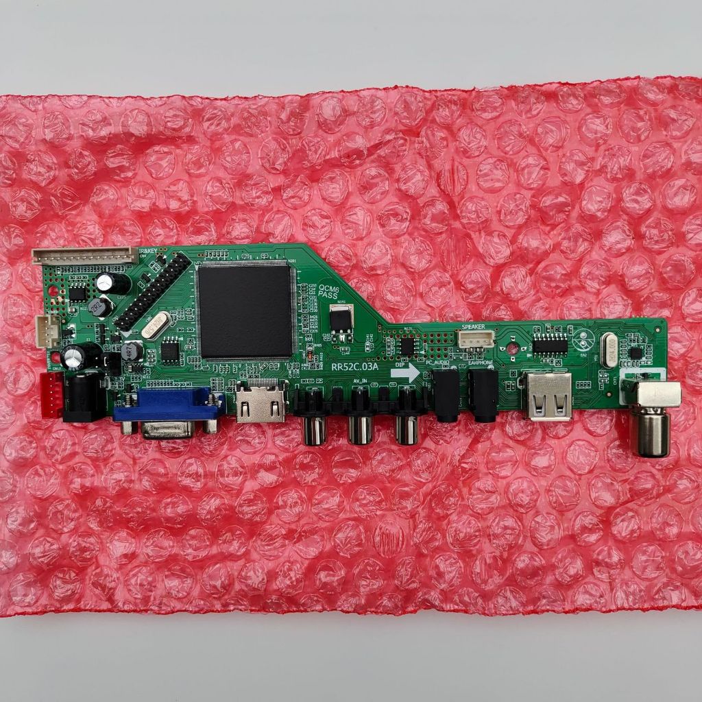 Jual Paket Mainboard + Inverter Backlight TV Digital Monitor LVDS 30Pin ...