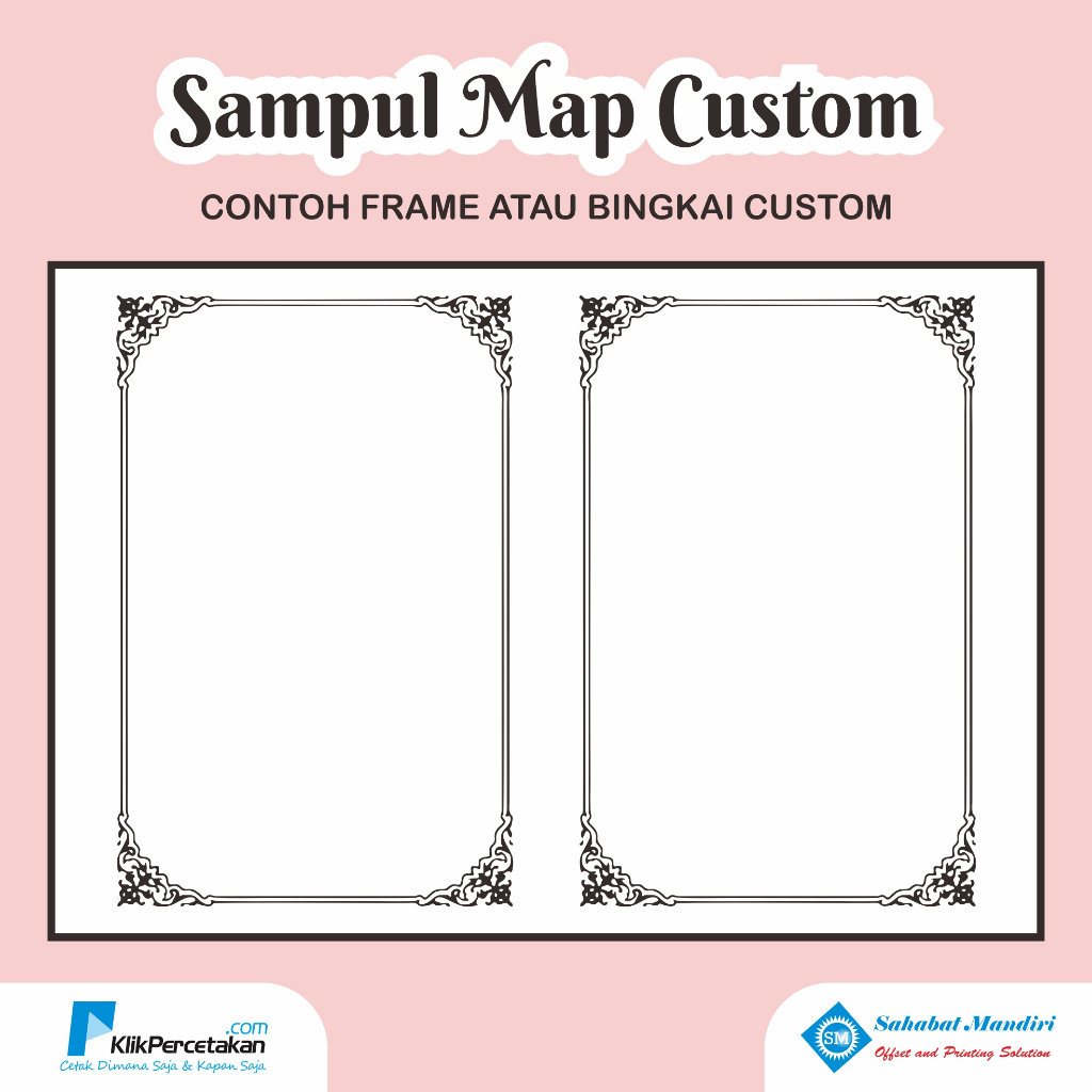 Jual BINGKAI ATAU FRAME UNTUK MAP RAPORT MAP IJAZAH MAP SERTIFIKAT K13 ...