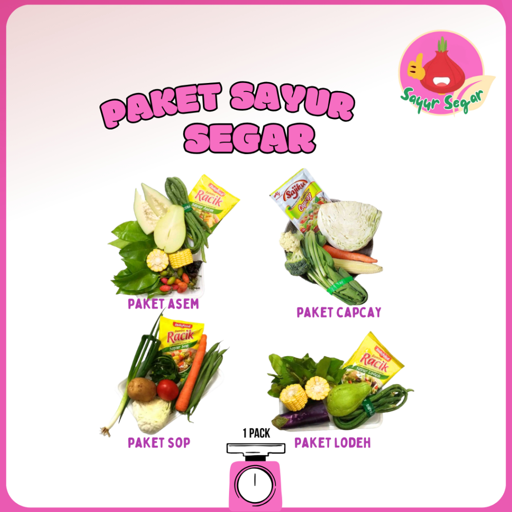 Jual Sayur Segar - Paket Komplit Lengkap Sayur Dengan Bumbu Racik ...