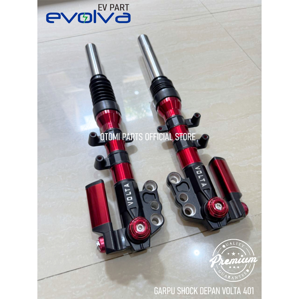 Jual EVOLVA - SHOCK ABSORBER SET SOK DEPAN MOTOR LISTRIK VOLTA 401 KANAN DAN KIRI (SET) | Shopee ...
