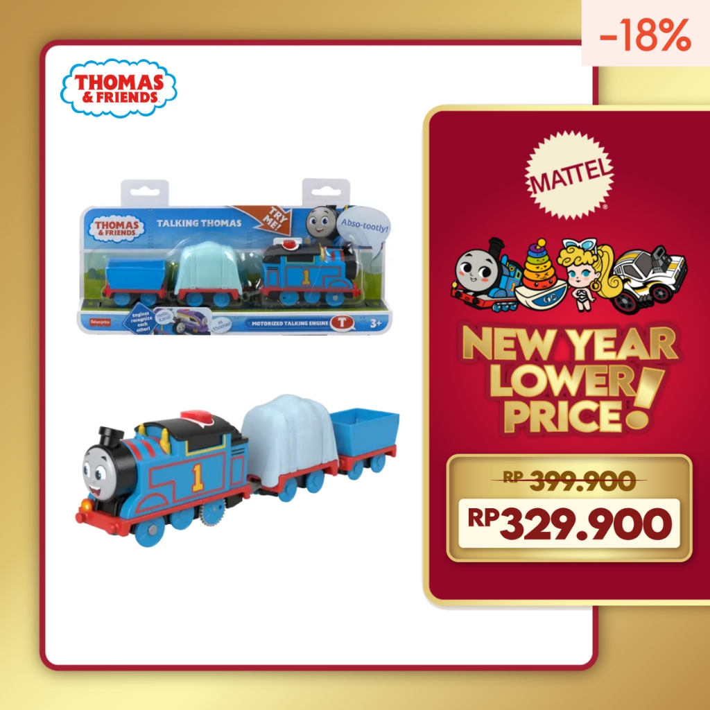 Jual NEW LOOK Thomas & Friends Motorized Talking Thomas - Mainan Kereta ...