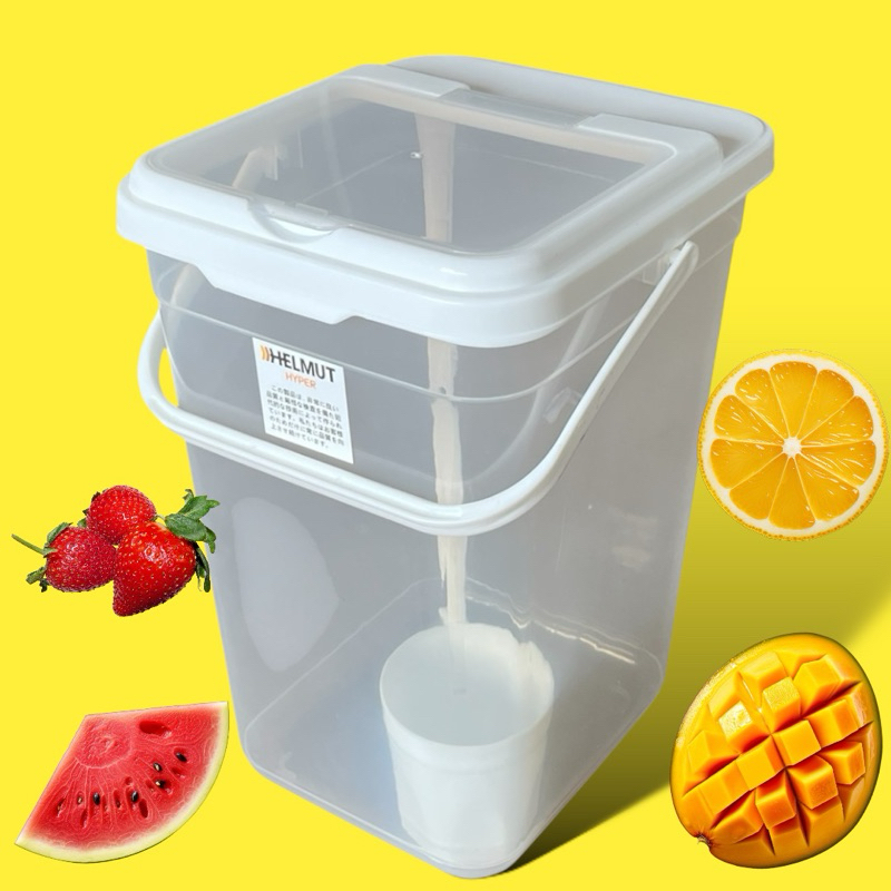 Jual Kontainer es buah 15L Bonus gayung sendok es / Toples es buah ...
