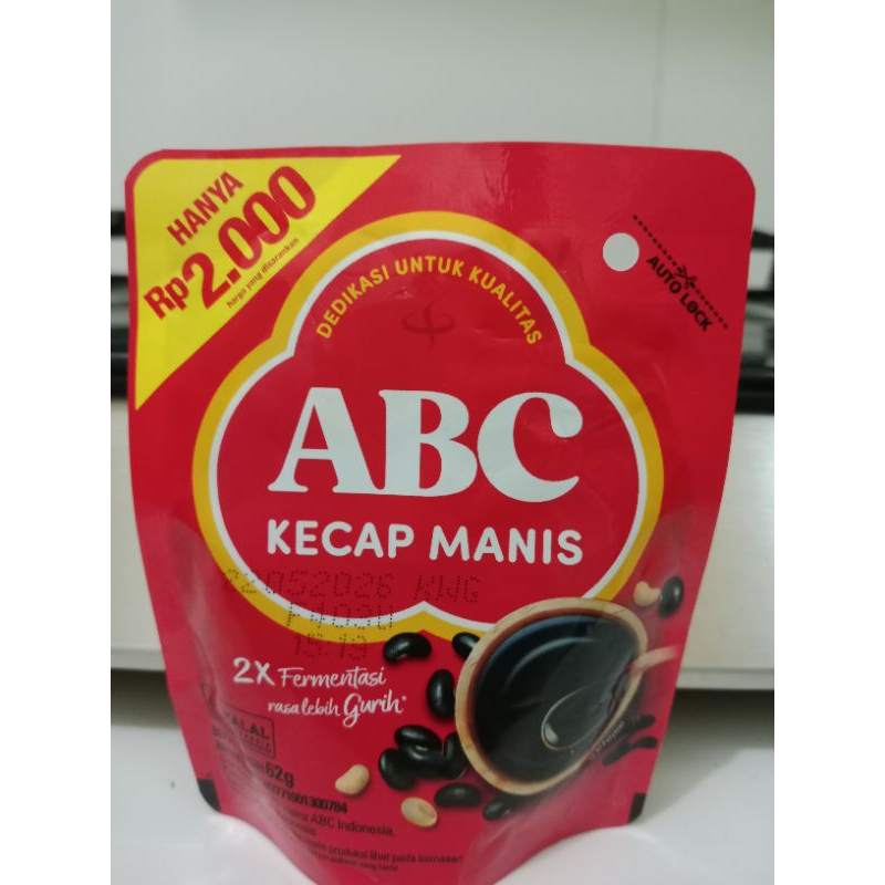Jual Kecap Manis ABC Kemasan 62 Gram | Shopee Indonesia