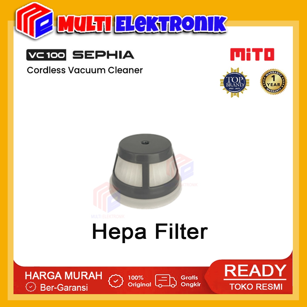 Jual Mito Hepa Filter untuk Vacuum Mito VC-100 SEPHIA Original | Shopee ...
