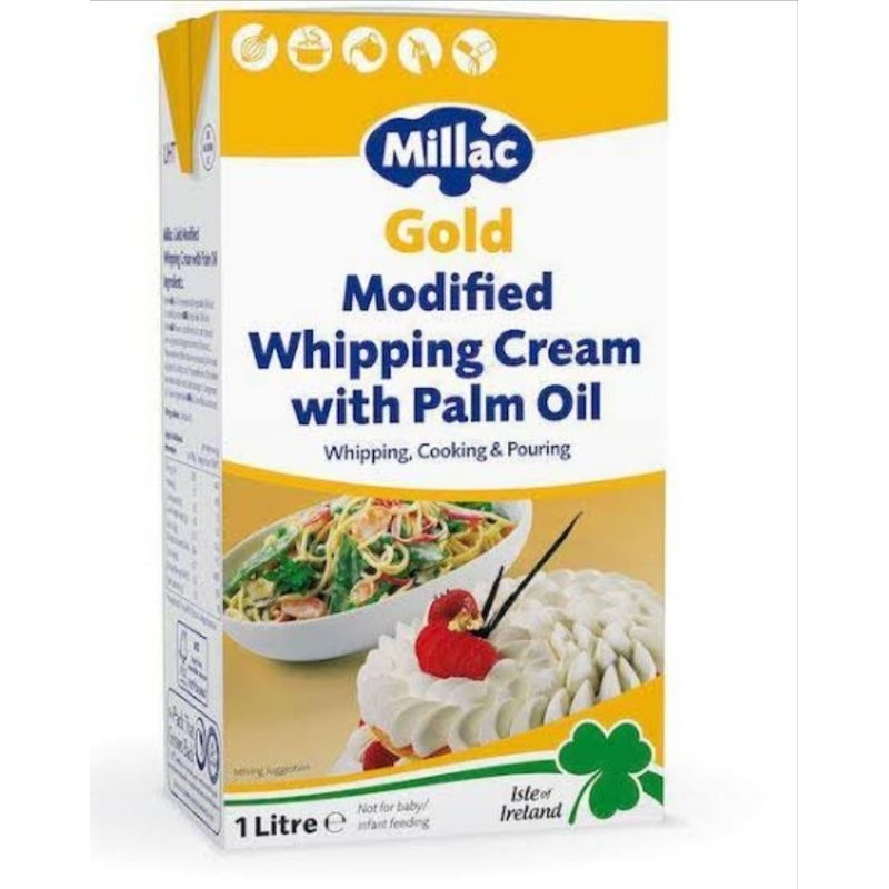 Jual Millac Gold Modified Whipping Cream with Palm Oil / COOKING CREAM ...