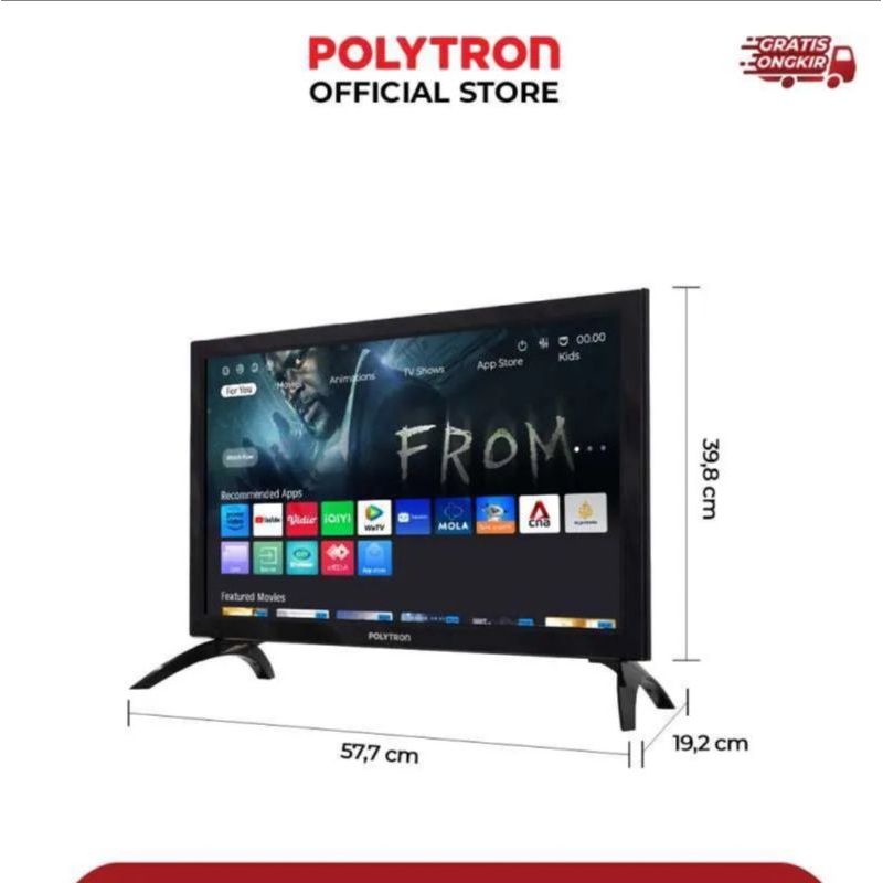 Jual smart Tv Ukuran 24 inch Garansi 5 tahun | Shopee Indonesia