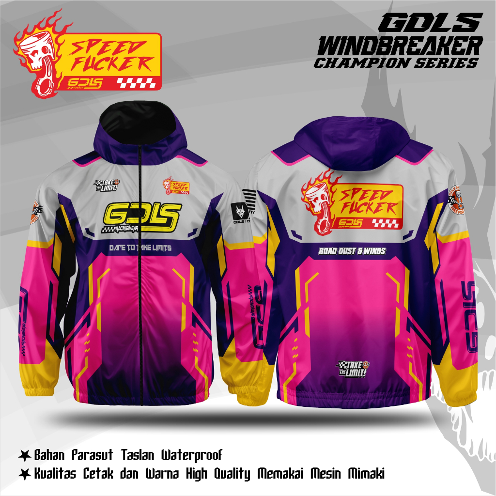 Jual NEW KATALOG - GDLS Jaket Racing Parasut Ultralight Jaket Custom ...