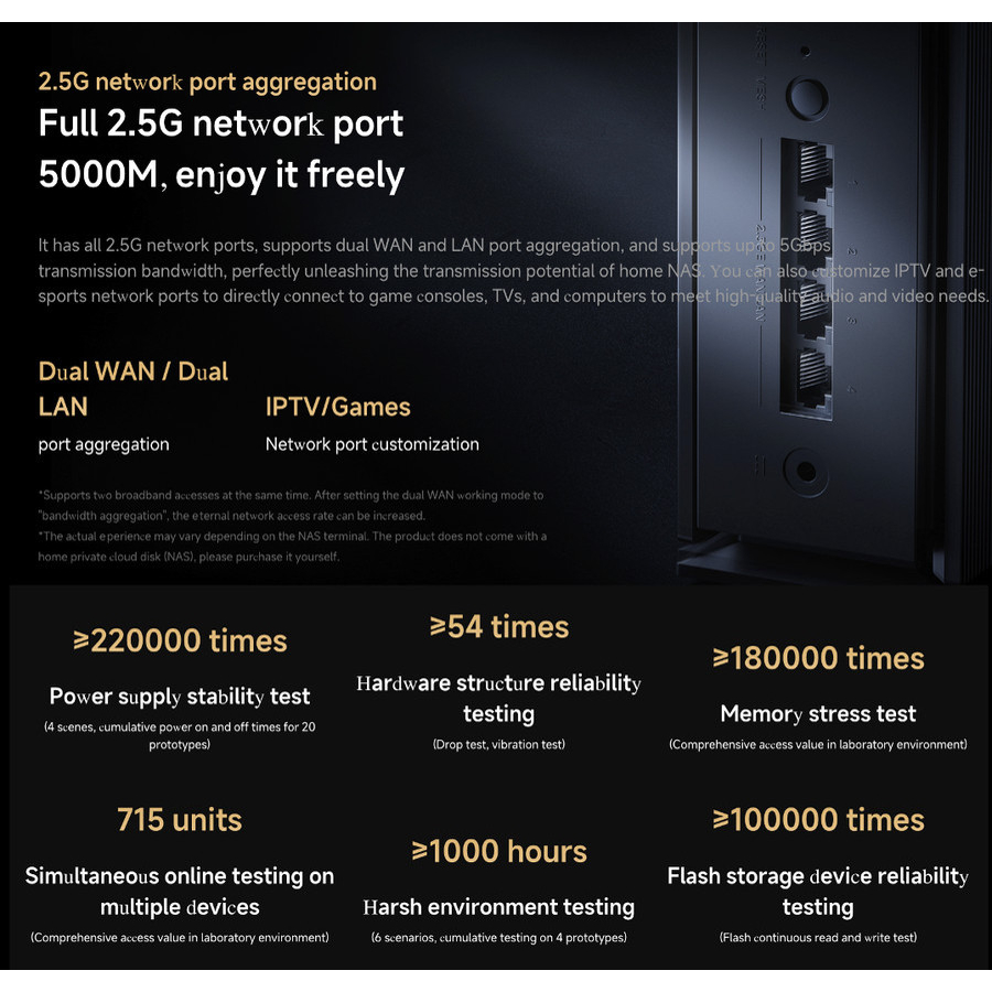 Jual xiaomi mi router wifi7 wifi 7 BE6500 Pro Mesh nfc 2.5G Dual WAN be 6500 6500pro 6500mbps ...