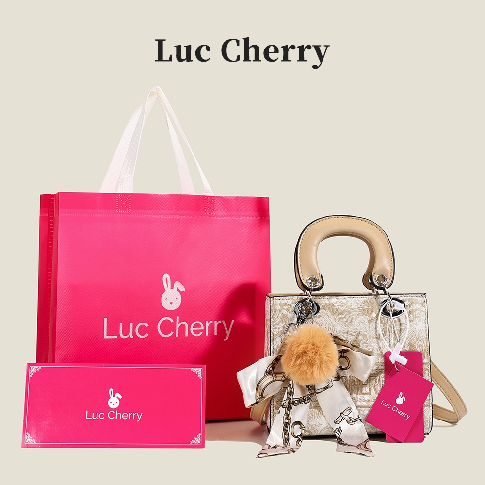 Jual Tas Premium LUC CHERRY Selempang Wanita LC-1022 (Paperbag+Serti ...