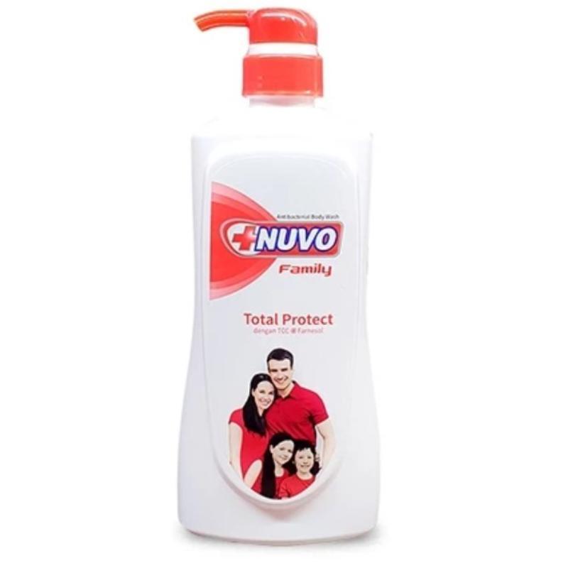 Jual Nuvo Family Sabun Mandi Cair Total Protect Botol 550 ml | Shopee ...