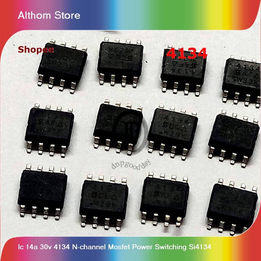 Jual ic 14a 30v 4134 n-channel mosfet power switching si4134 | Shopee ...