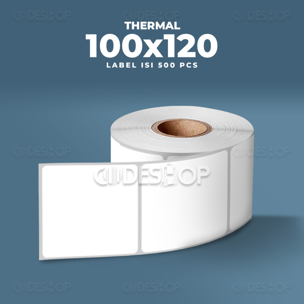Jual Stiker Label Barcode 100 x 120 mm Thermal 1 line isi 500 Pcs | Shopee Indonesia
