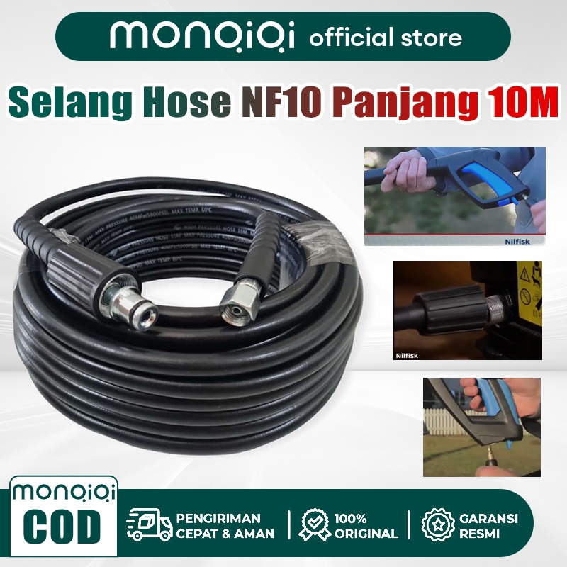 Jual Selang Hose NF10 Panjang 10M Selang Jet Cleaner Selang Spare Part ...