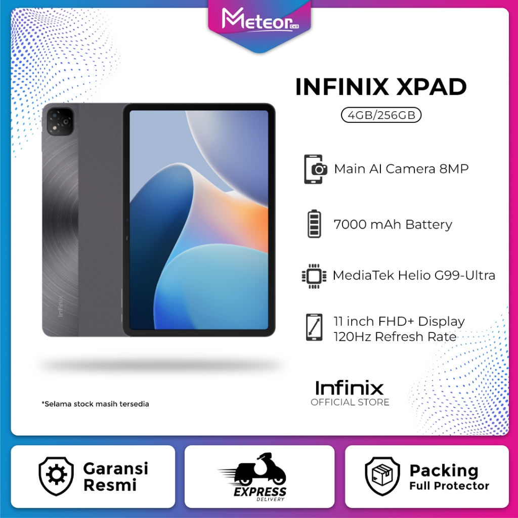 Jual Infinix XPAD 4G 4/256 GB Gransi Resmi [BISA INSTANT AREA MALANG ...