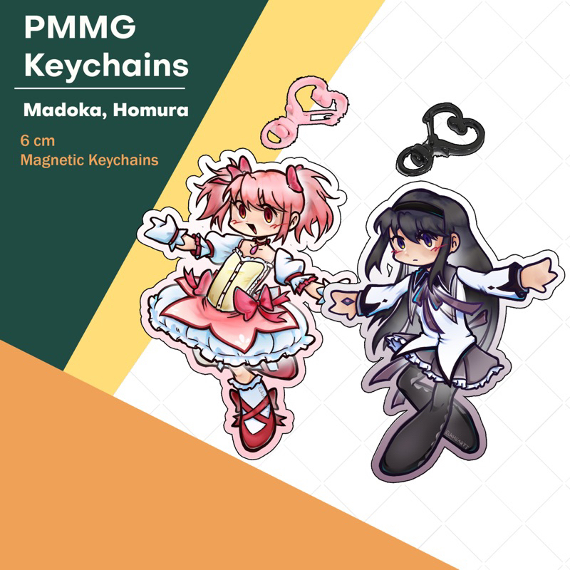 Jual Various Keychains - Madoka Magica, Identity V, Hannibal, Fear ...