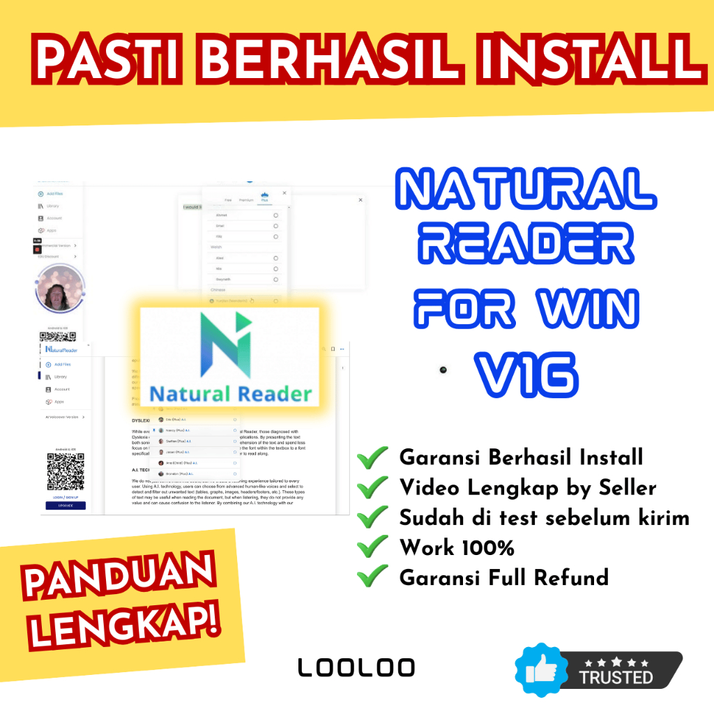 Jual NaturalReader 15 Professional - Aplikasi Pembaca Tulisan Windows ...