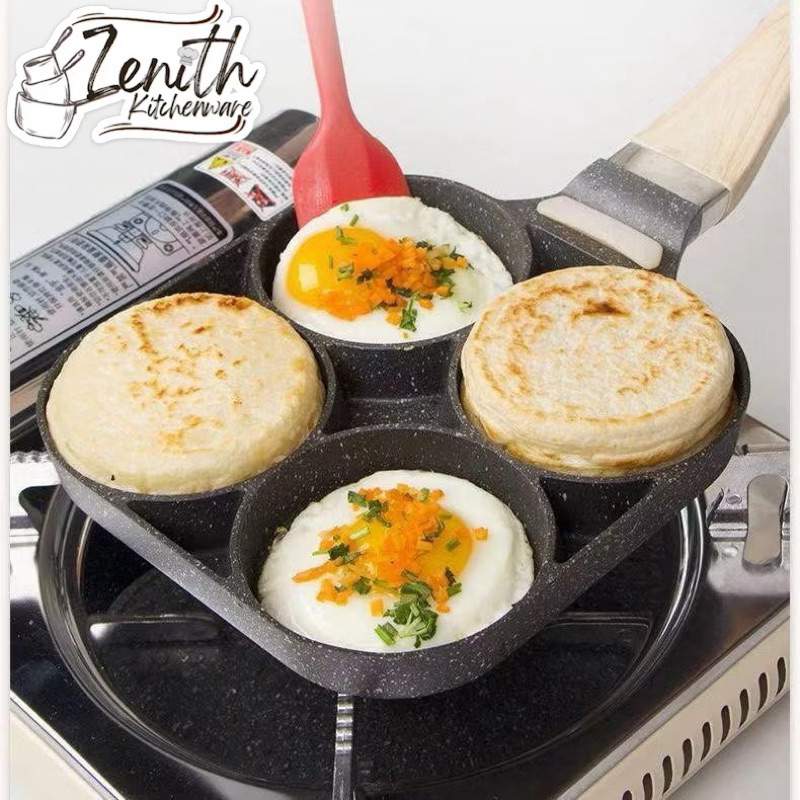 Jual BURGER EGG GRILL PAN ANTI LENGKET/ WAJAN TEFLON PANCAKE/ OMELETTE ...