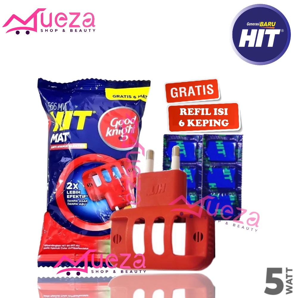 Jual HIT MAT ALAT ELEKTRIK GOODKNIGHT + Isi 6 Mat (BARU) | Shopee Indonesia