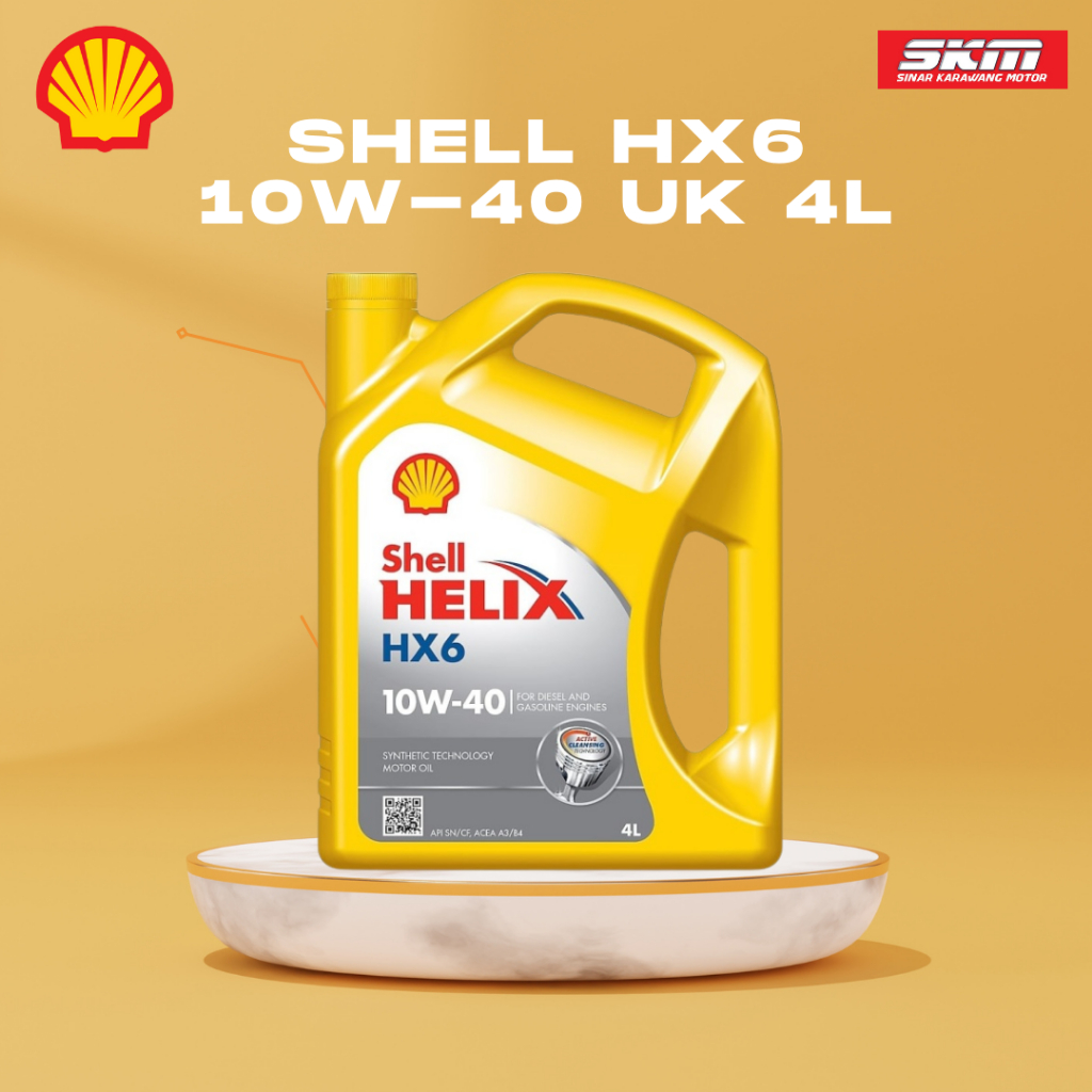 Jual SHELL HX6 10W-40 4L | Shopee Indonesia