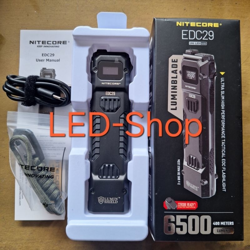 Jual Nitecore EDC29 6500 Lumens | Shopee Indonesia