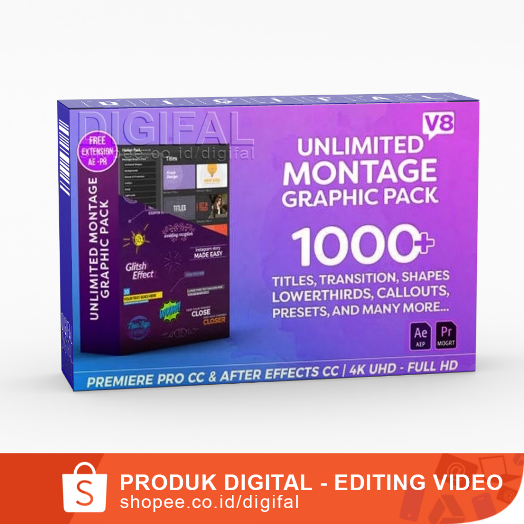 Jual Mopack V1.3 Extension - Premiere Pro & After Effects | Shopee Indonesia