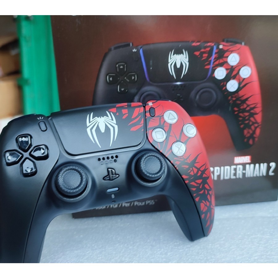 Jual Stick Controller DS4 Model DS5 Wireless Stik PS4 Model PS5 Marvel ...