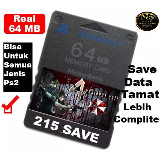 Jual Memory Ps2 Save Tamat complite | Shopee Indonesia