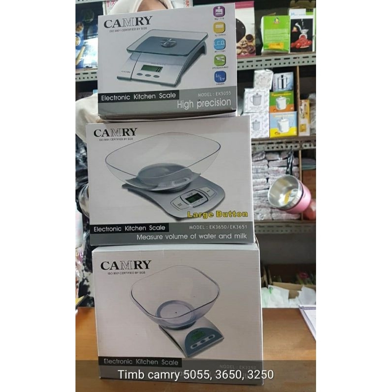 Jual Camry Timbangan kue Elektronik Timbangan Digital 5055, 3650 dan ...