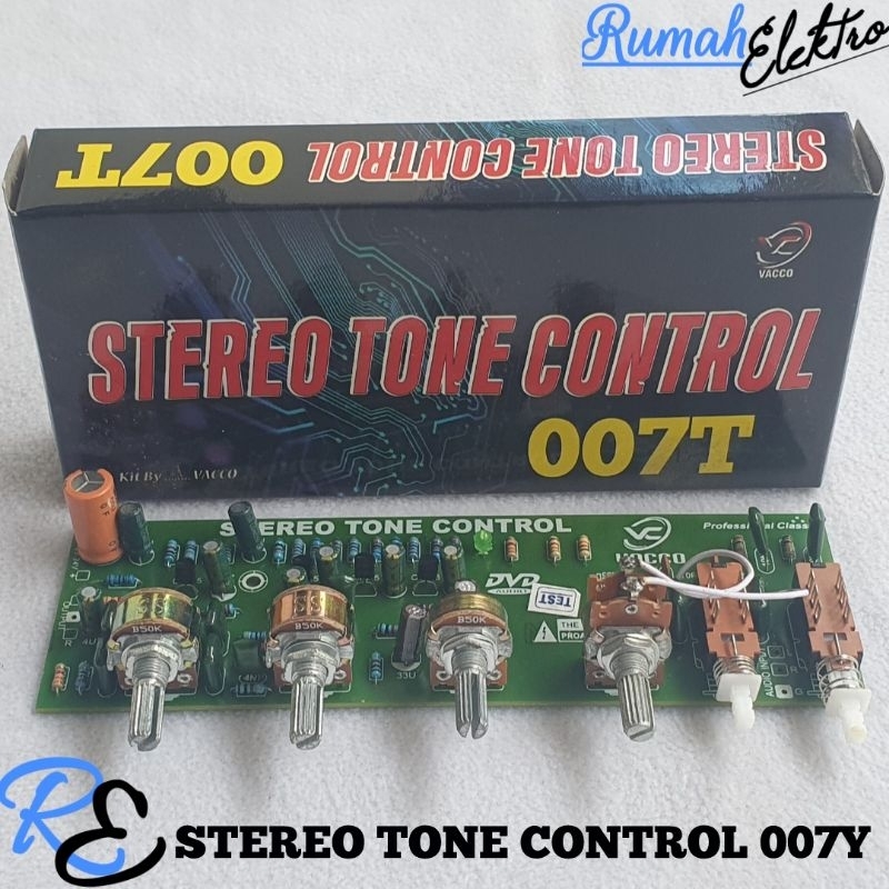 Jual KIT TONE CONTROL STEREO 007T 4 TRANSISTOR | Shopee Indonesia