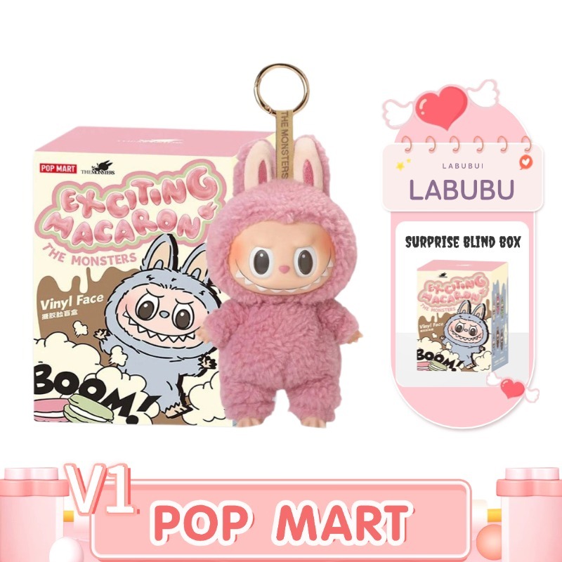 Jual LABUBU - POPMART - V1 - Boneka Lucu 1:1 Replika, Favorit Lisa ...