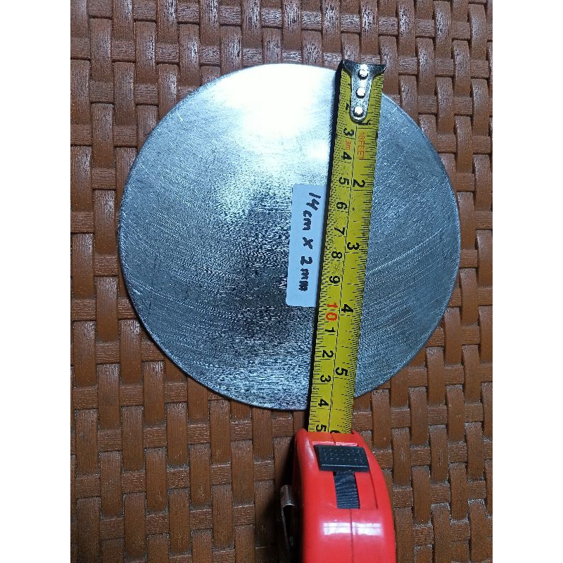 Jual TAPAK LAYOS UKURAN ( DIAMETER X TEBAL) 14CM X 2MM PLAT BESI PLAT ...
