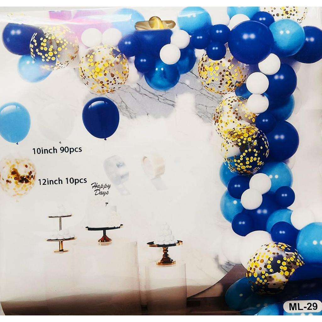 Jual Balon Latex Satu Set Berbagai Warna Dan Model | Shopee Indonesia