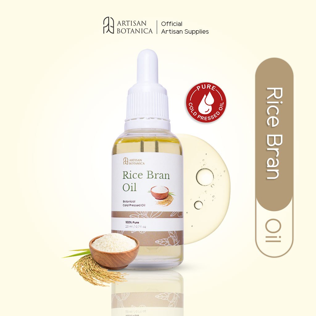 Jual Rice Bran Oil Pure 100% Cold Press oil Anti Aging - Brightening ...