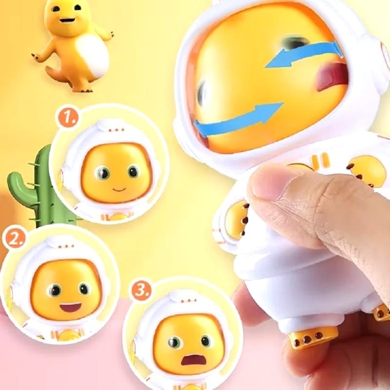 Jual 062 mainan nailong kuning/mainan dino kuning dipencet bisa berubah ...