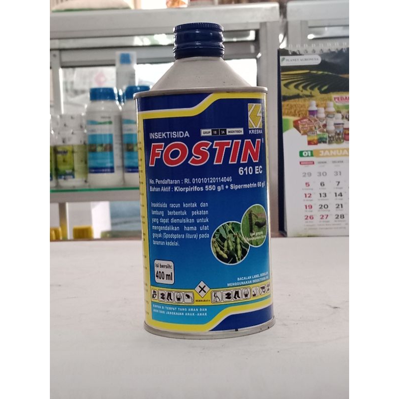 Jual INSEKTISIDA FOSTIN 610EC Efektif menanggulangi ulat pada padi ...