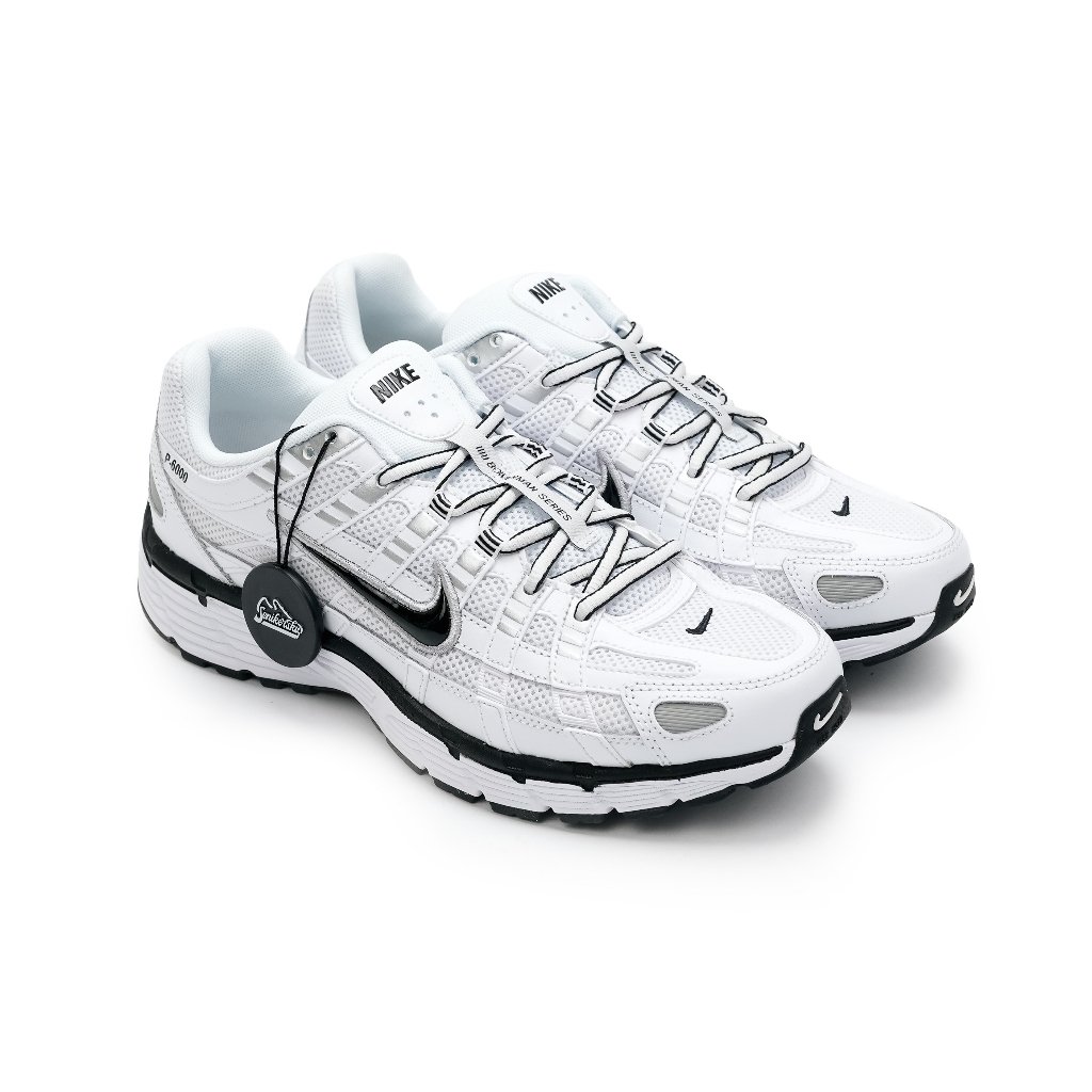 Jual Nike P-6000 White Black Metallic Silver Men | Shopee Indonesia
