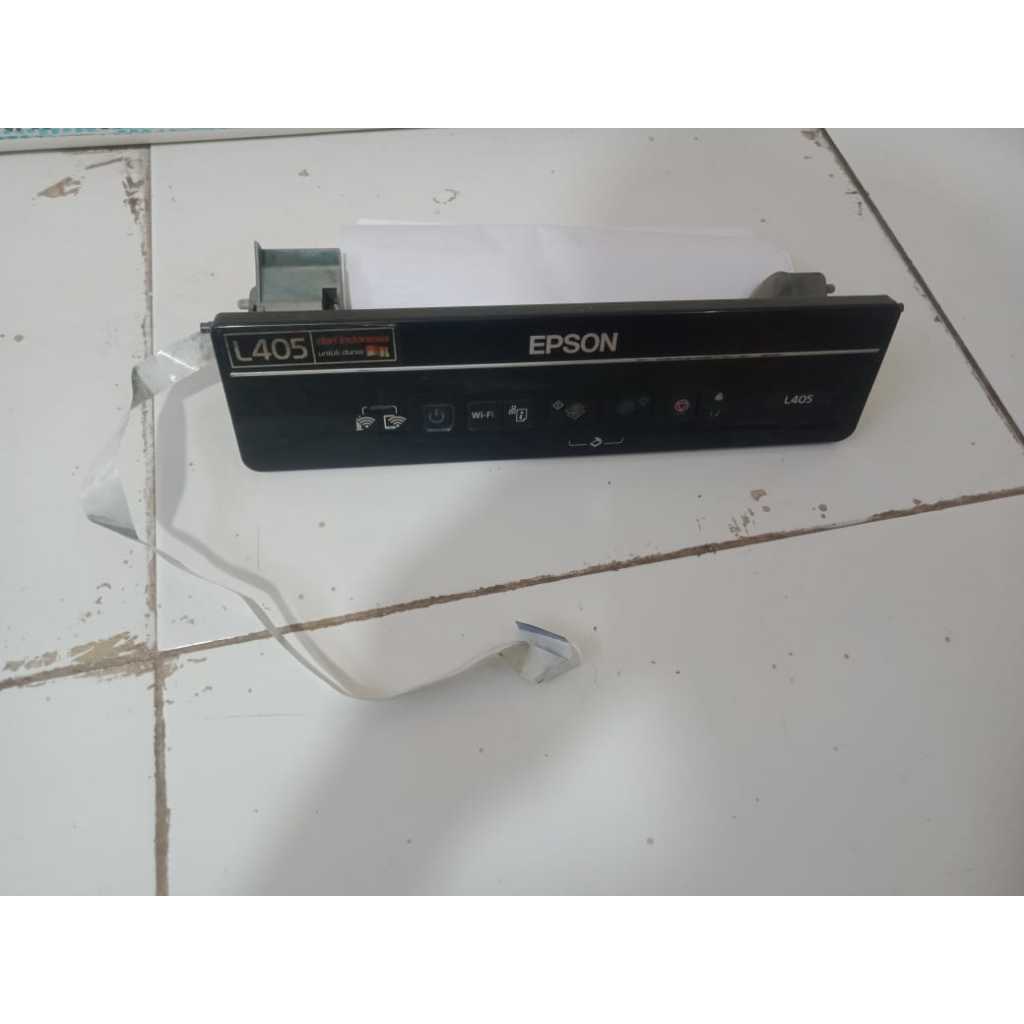 Jual Casing Tombol Panel Printer Epson L405 Original Copotan | Shopee ...