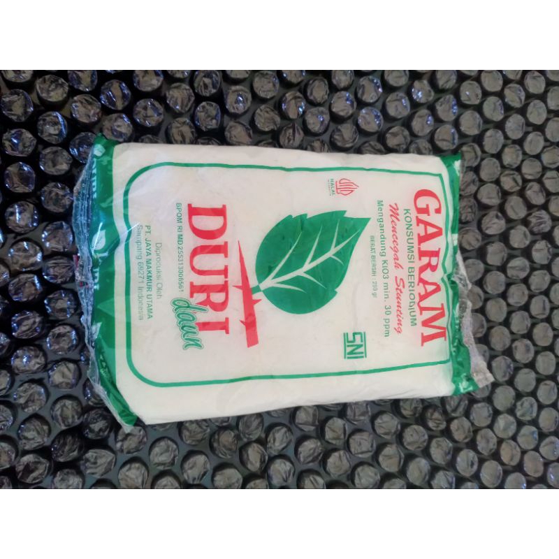 Jual Garam Dapur Cap Duri Daun Berat 250g | Shopee Indonesia