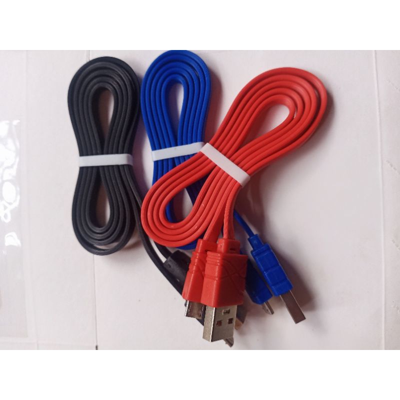 Jual KABEL DATA WARNA/KABEL DATA PIPIH WARNA TYPE MICRO | Shopee Indonesia