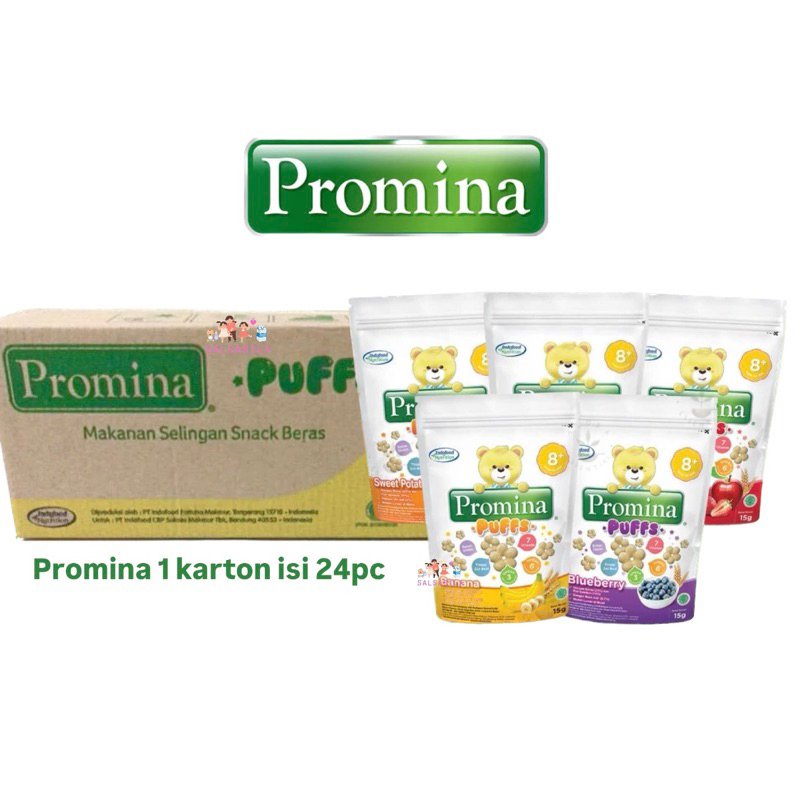Jual Promina Puffs 1 karton isi 24 pcs | Shopee Indonesia