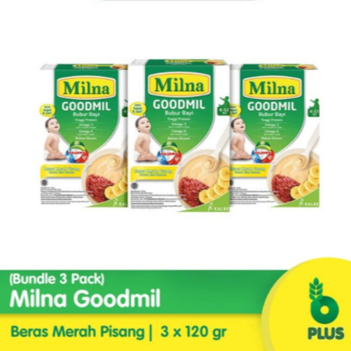 Jual MILNA BUBUR GOODMIL 6+ WORTEL LABU 120GR / UNTUK BAYI YANG ALERGI ...