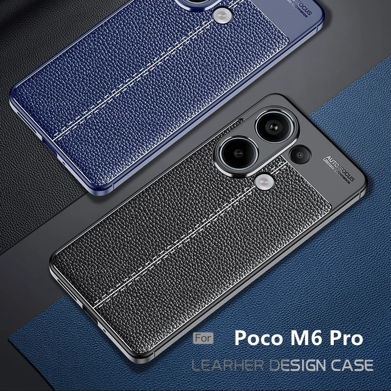 Jual CASE XIAOMI POCO M6 PRO 4G / POCO F6 F6 PRO Silicone Carbon ...